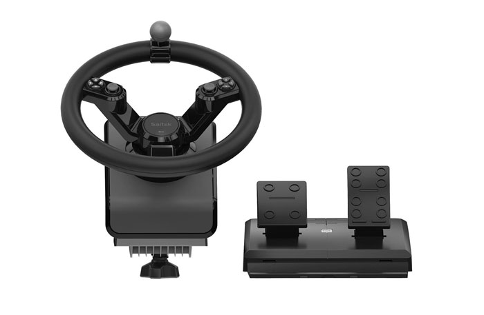 Heavy Equipment Wheel and Pedals for PC | Saitek.com