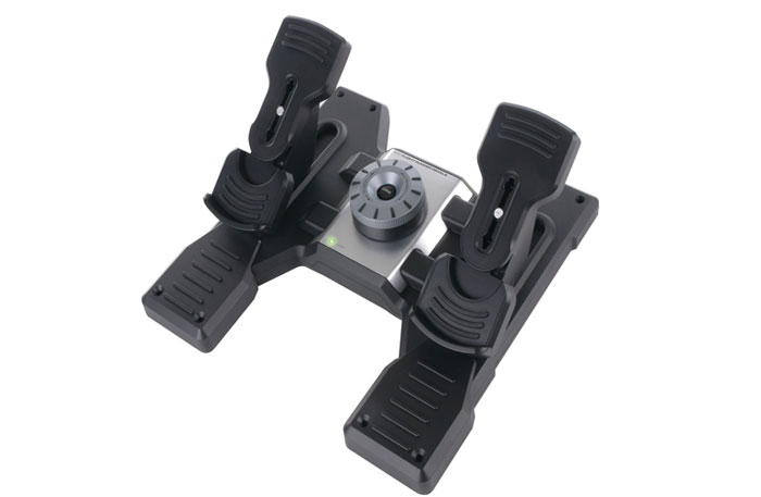 Pro Flight™ Rudder Pedals for PC | Saitek.com